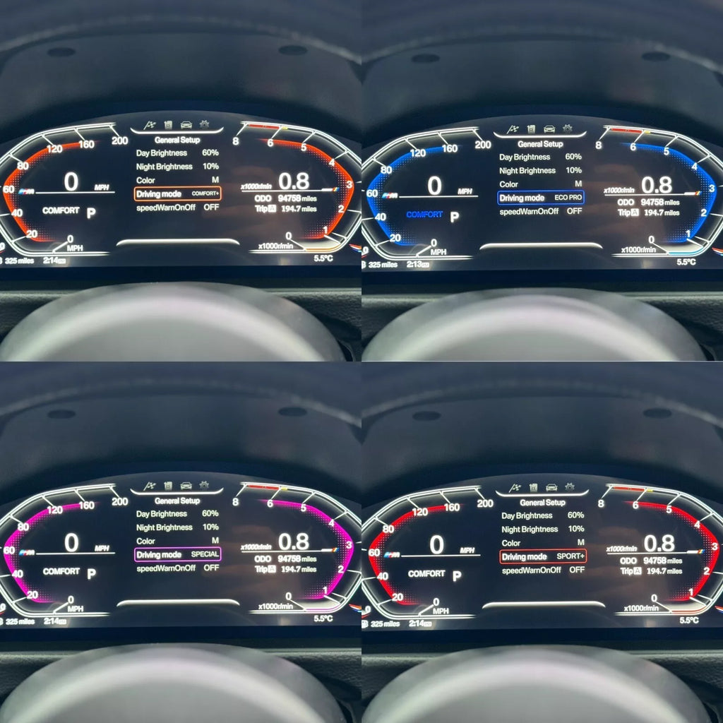 BMW VIRTUAL DASHBOARD V1 – DH Styling